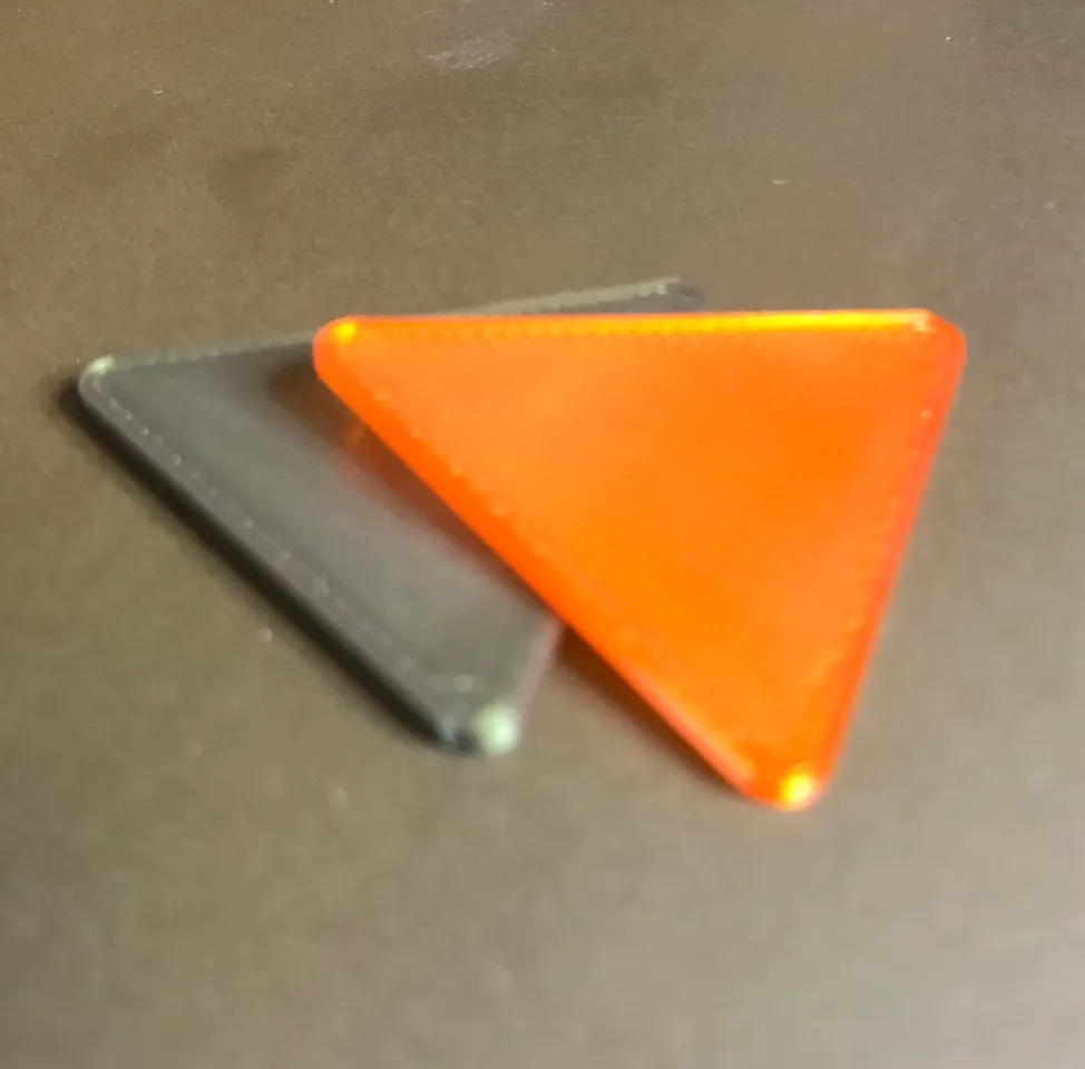 Triangle guitar pick by Unshodpen85088 | Download free STL model ...