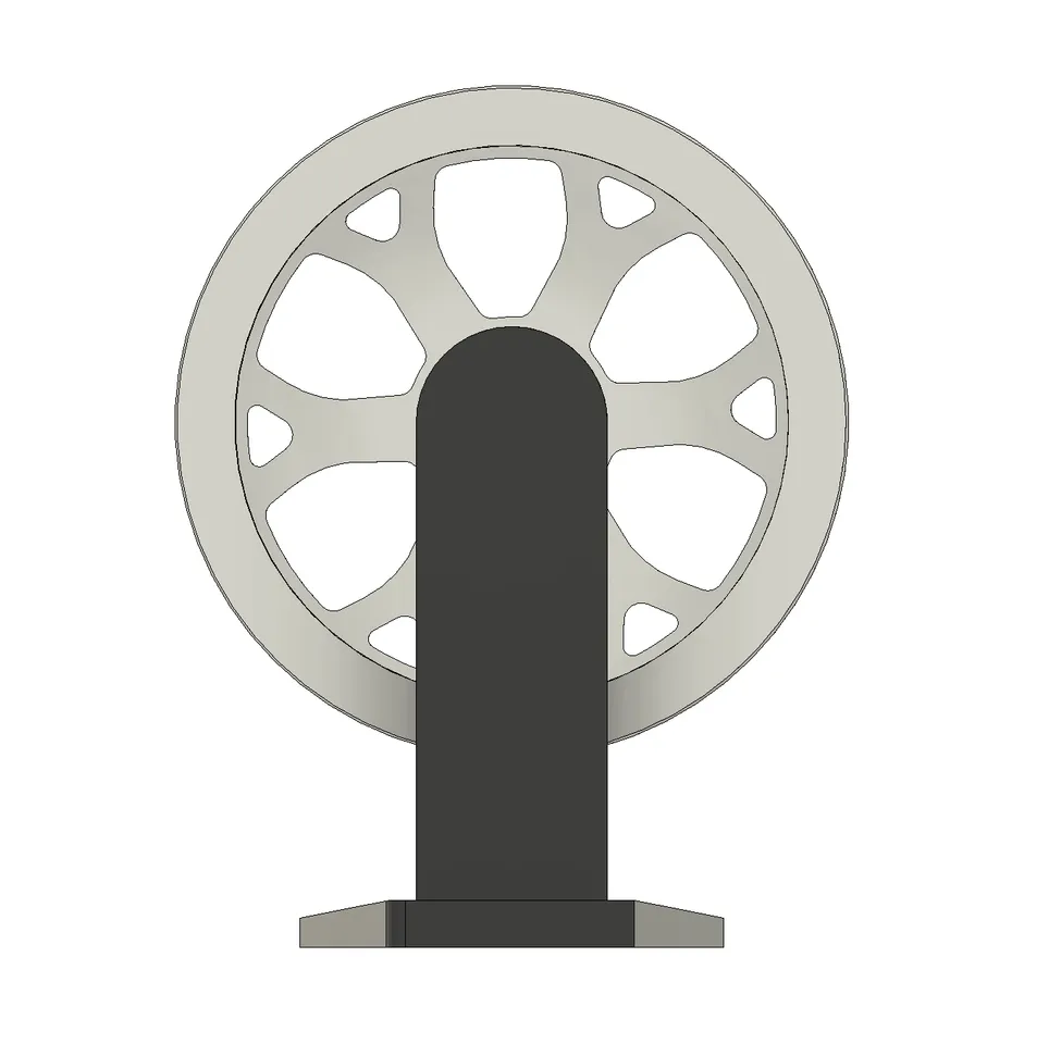Car Rim with Stand by The 3D Addi Tech | Download free STL model ...