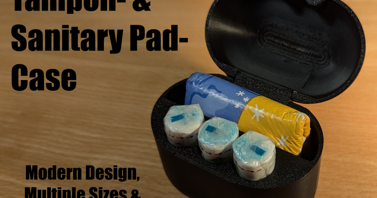 Tampon- & Sanitary Pad-Case - Multiple/Mixed Sizes by jns | Download ...