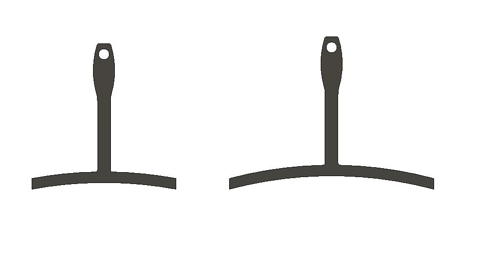 Parametric Understring Radius Gauge by Chris Erno | Download free STL ...