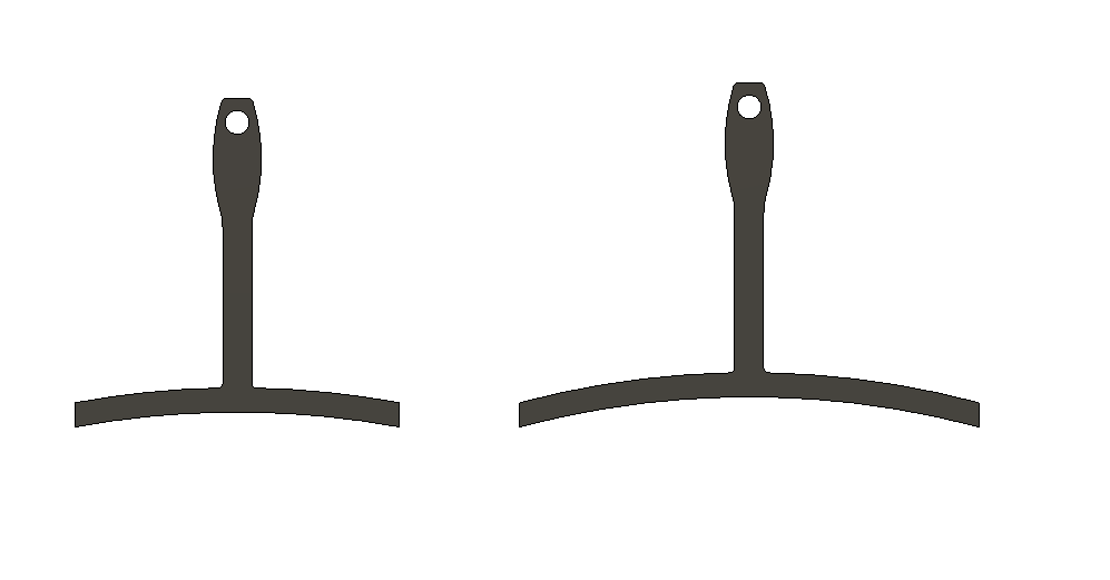 Parametric Understring Radius Gauge by Chris Erno | Download free STL model | Printables.com