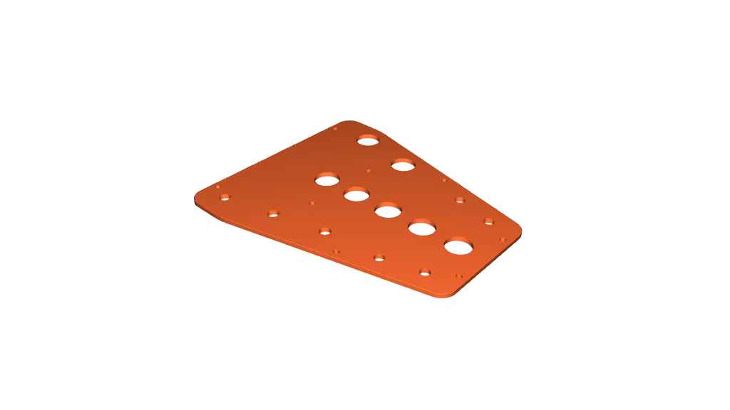 Faceplate for Sim Racing Button Box by krobledo | Download free STL ...