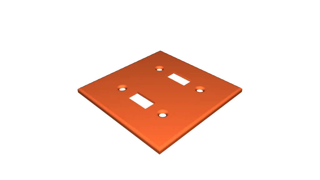 light switch cover by rykerbuilder | Download free STL model ...
