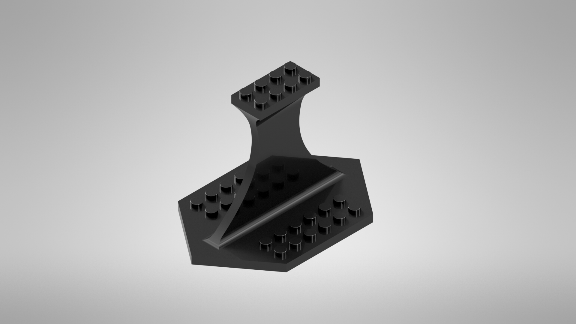 Lego Display Stand - various angles by Wojciech Światlak | Download ...