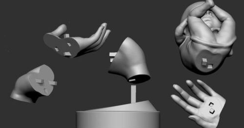 3D printed child with grooves by print3deasy com | Download free STL ...