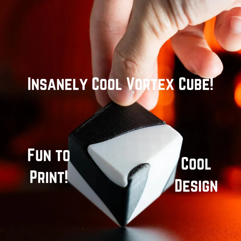 Skinny Men's Impossible Vortex Illusion by Master Printer | Download free STL model | Printables.com