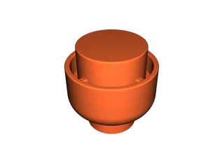 HO Scale Upblast Exhaust Fan by TheftMonkey | Download free STL model ...