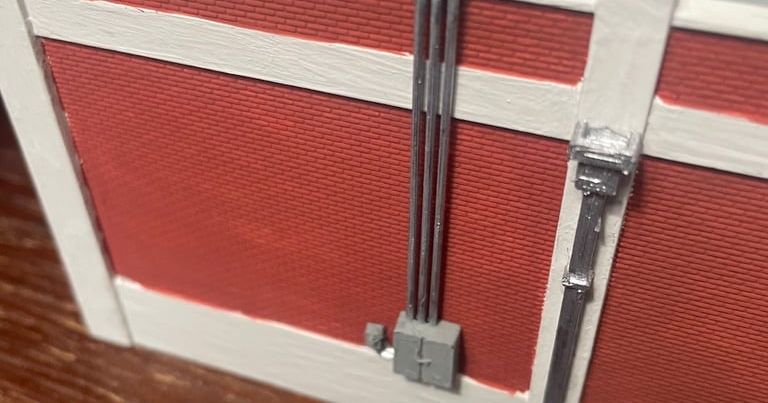 HO Scale Electrical Box and Service Mast by TheftMonkey | Download free ...