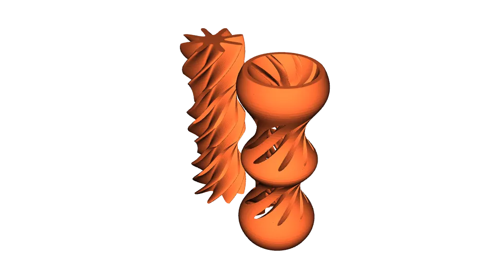 Vortex Spiral Fidget (V2) by RyGuy Design | Download free STL model ...