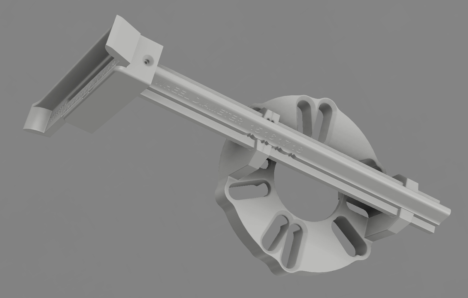 Wheel Offset Test Fitment Tool By Sti Rallyracer Download Free Stl