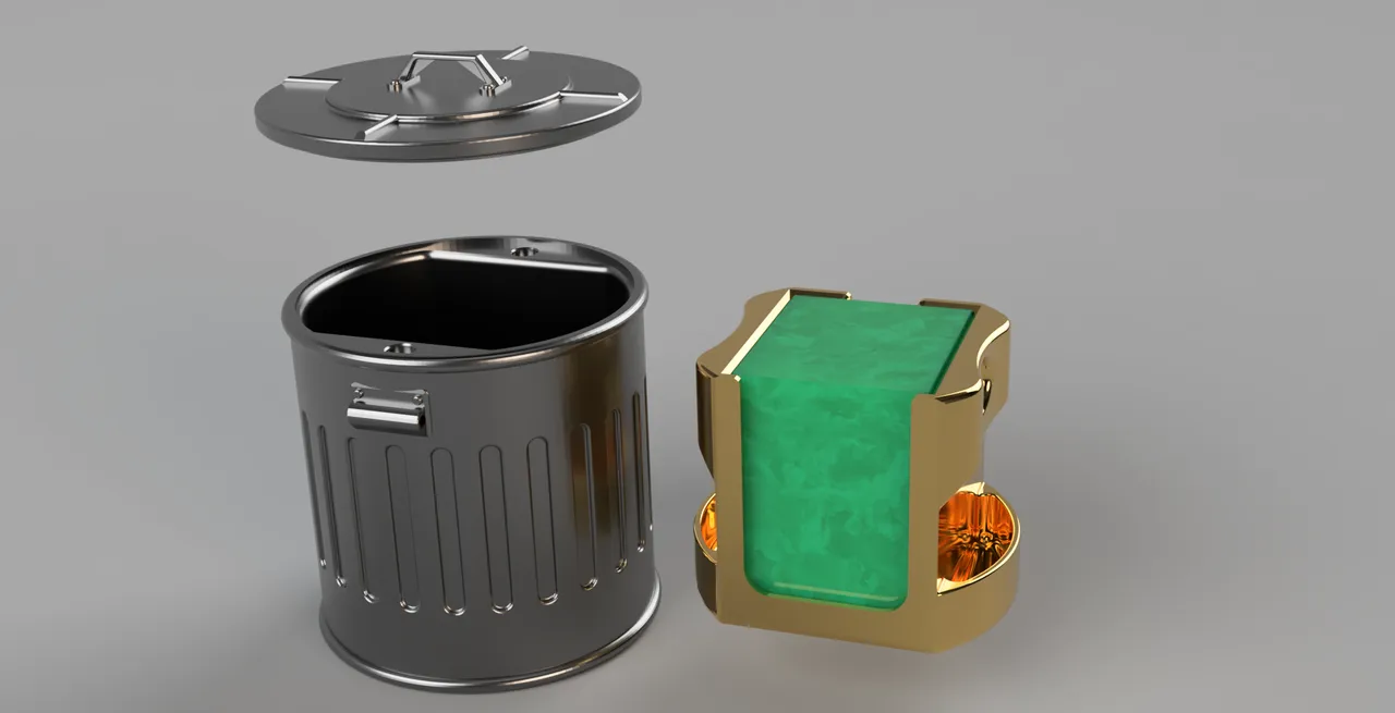 Trashcan Commander Deck Box by RabidOtter | Download free STL model ...