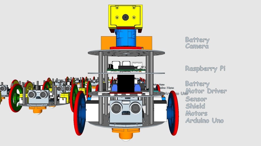 diskBot - DIY Robot Platform - Design Concepts by Zalophus Dokdo ...