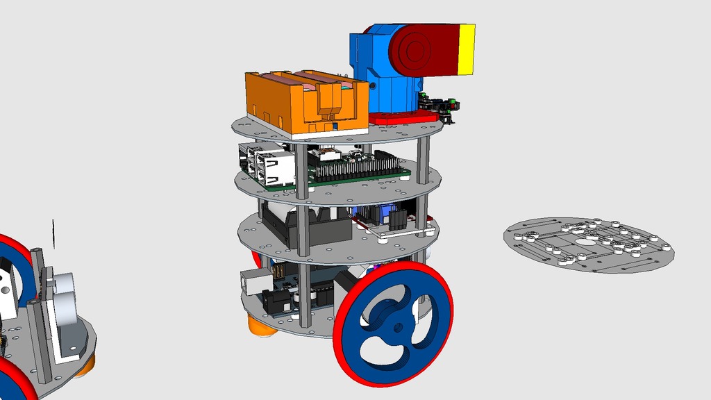 diskBot - DIY Robot Platform - Design Concepts by Zalophus Dokdo ...
