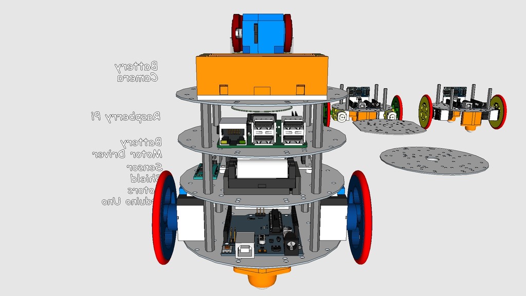 diskBot - DIY Robot Platform - Design Concepts by Zalophus Dokdo ...