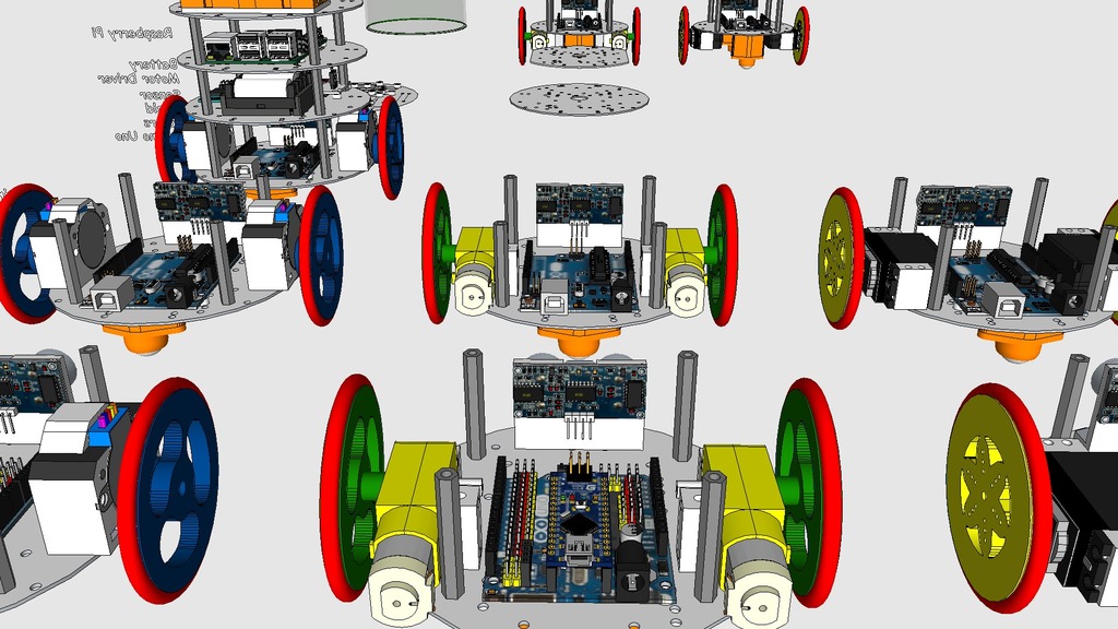 diskBot - DIY Robot Platform - Design Concepts by Zalophus Dokdo ...