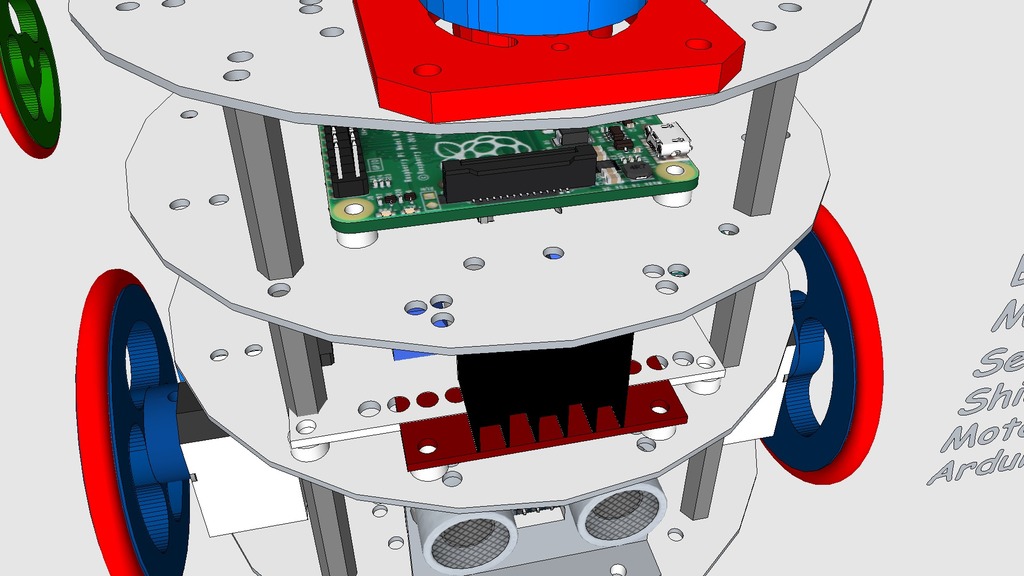diskBot - DIY Robot Platform - Design Concepts by Zalophus Dokdo ...