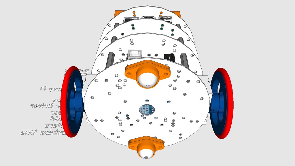 diskBot - DIY Robot Platform - Design Concepts by Zalophus Dokdo ...