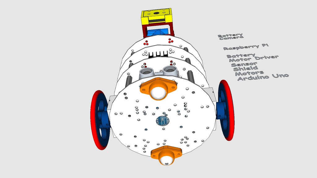 diskBot - DIY Robot Platform - Design Concepts by Zalophus Dokdo ...
