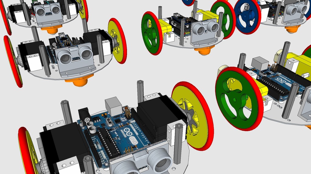 diskBot - DIY Robot Platform - Design Concepts by Zalophus Dokdo ...
