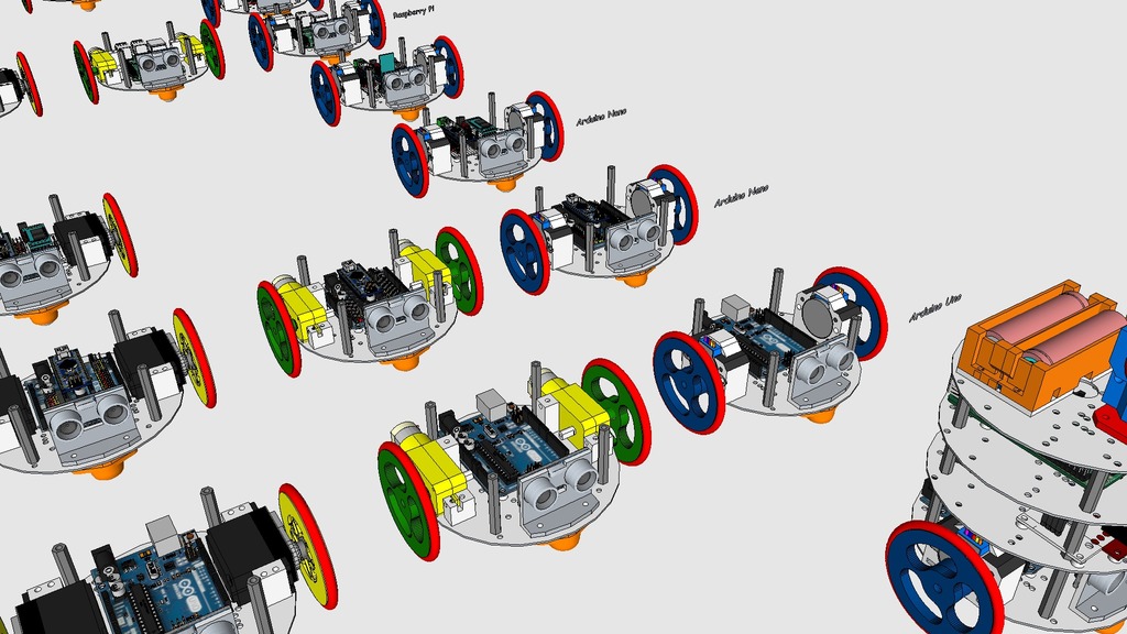 diskBot - DIY Robot Platform - Design Concepts by Zalophus Dokdo ...