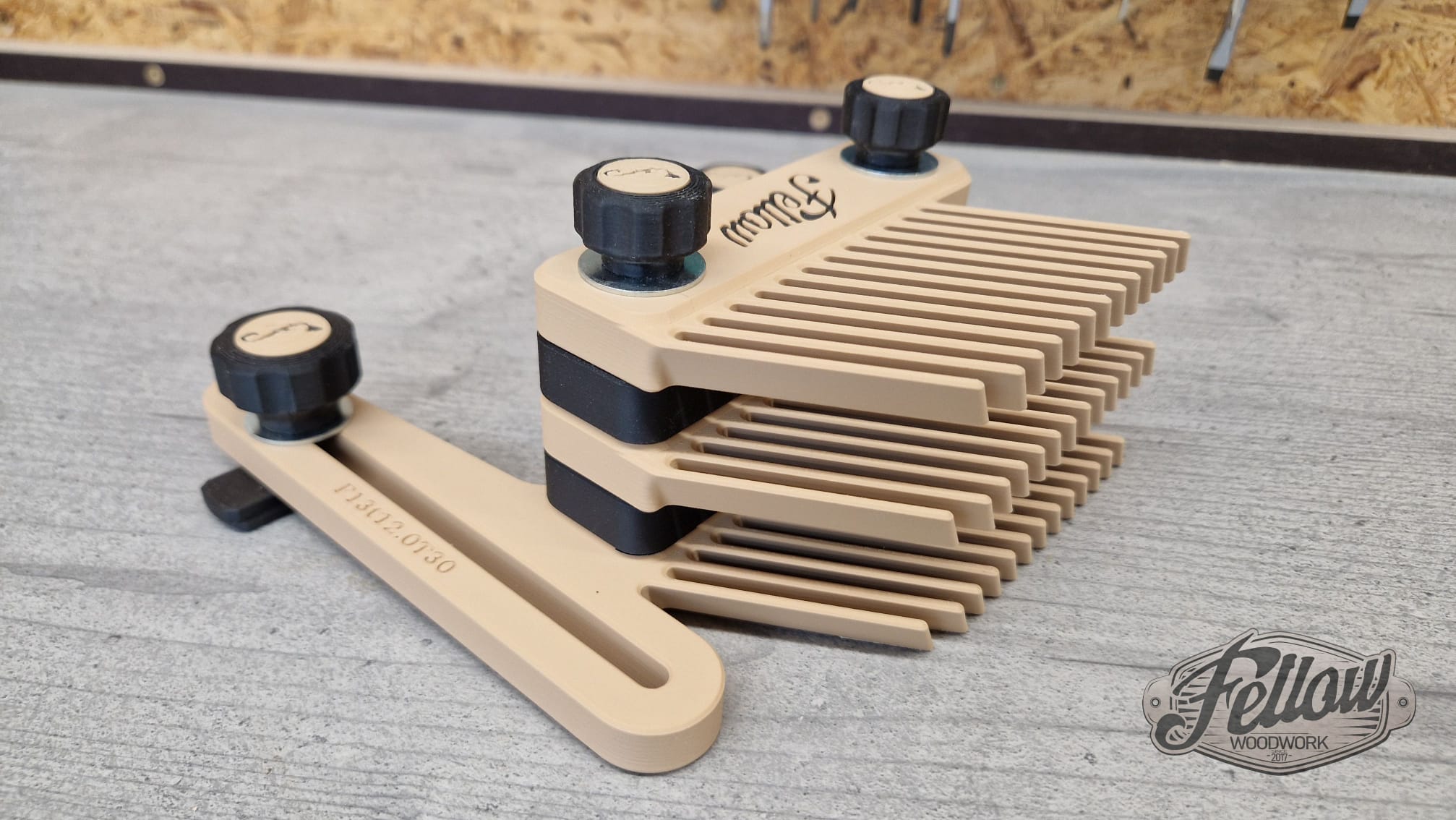 FeatherBoard with tilt for GTS 10 XC by FellowWoodwork | Download free ...