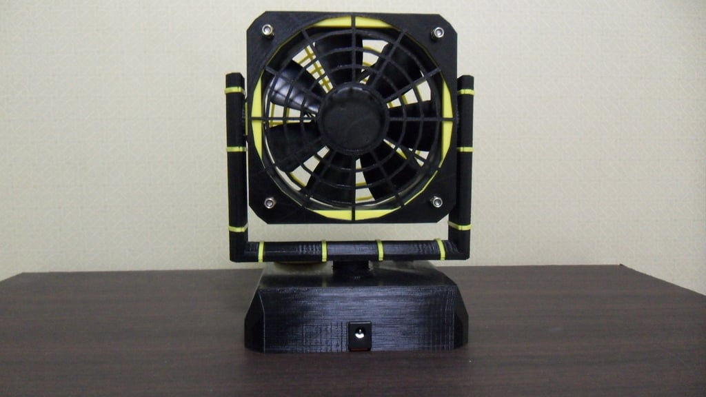 Desktop Cooling FAN & LED Light - DeskFAN 3D Design by Zalophus Dokdo ...