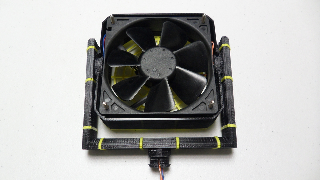 Desktop Cooling FAN & LED Light - DeskFAN 3D Design by Zalophus Dokdo ...