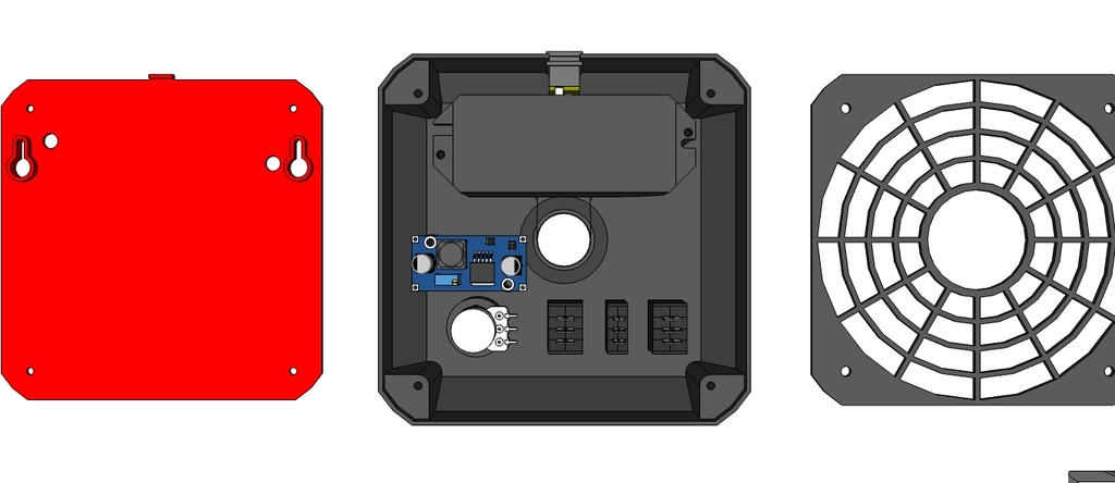 Desktop Cooling FAN & LED Light - DeskFAN 3D Design by Zalophus Dokdo ...