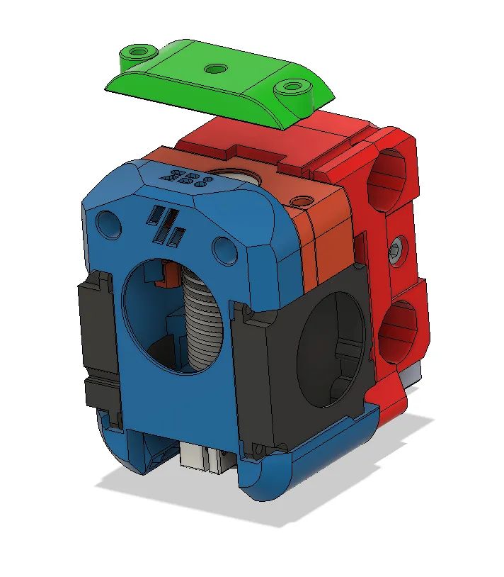 Ender 3 NG Rapidburner X Carriage mounting plate by mattosully ...