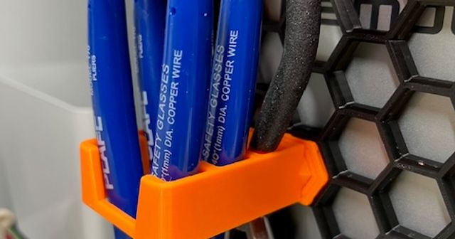 HSW holder for 3 pliers by shadytree | Download free STL model ...