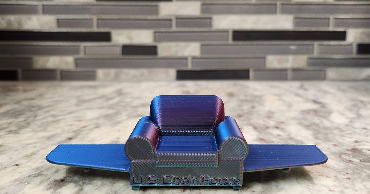 Chair Force by HastyPrint | Download free STL model | Printables.com