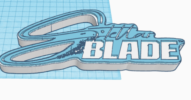 Stellar Blade Logo by 3D Retro Eletro | Download free STL model ...