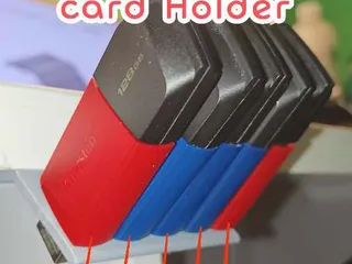 Card holder- 5 slots by rc design | Download free STL model ...