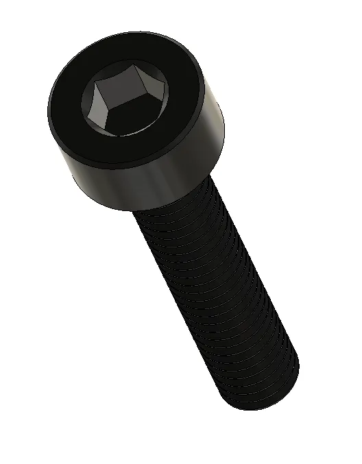 Parametric M3 Socket Head Screw by Chris Erno | Download free STL model ...