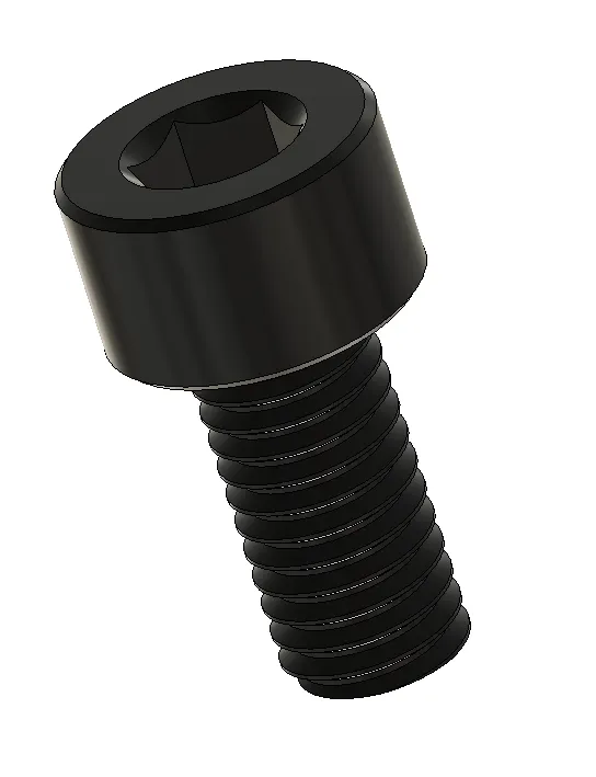 Parametric M5 Socket Head Screw by Chris Erno | Download free STL model ...