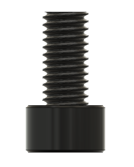 Parametric M5 Socket Head Screw by Chris Erno | Download free STL model ...