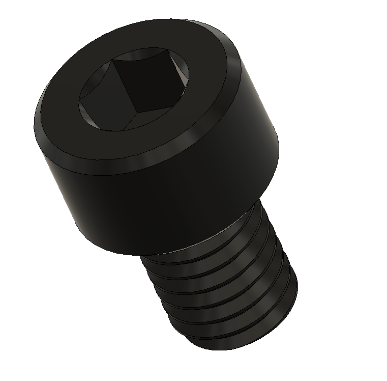 Parametric M8 Socket Head Screw von Chris Erno | Kostenloses STL-Modell ...