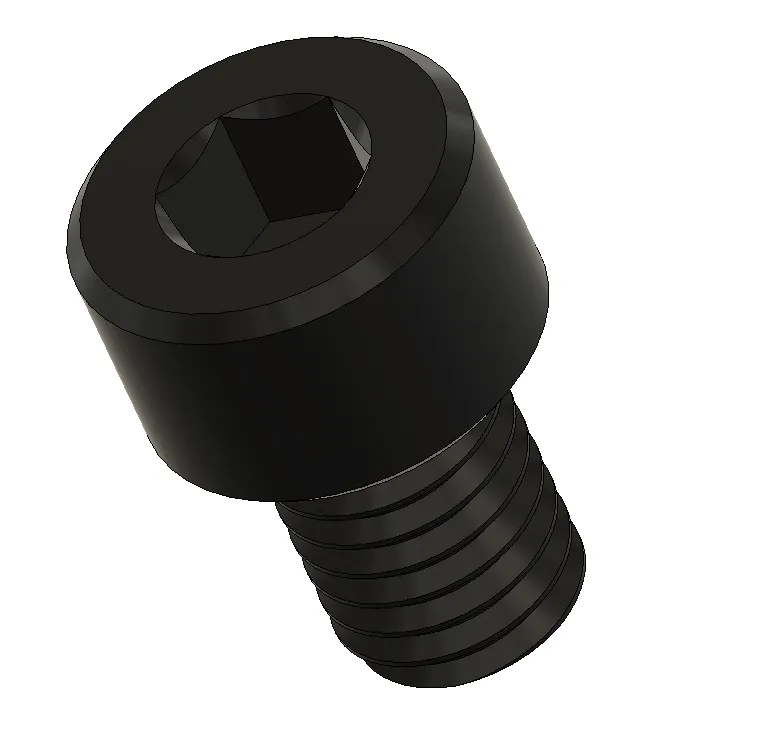 Parametric M8 Socket Head Screw by Chris Erno | Download free STL model ...
