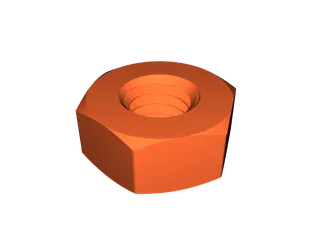 M3 Hex Nut by Chris Erno | Download free STL model | Printables.com