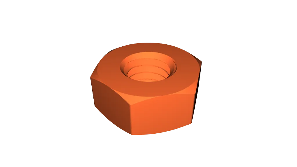 M3 Hex Nut by Chris Erno | Download free STL model | Printables.com