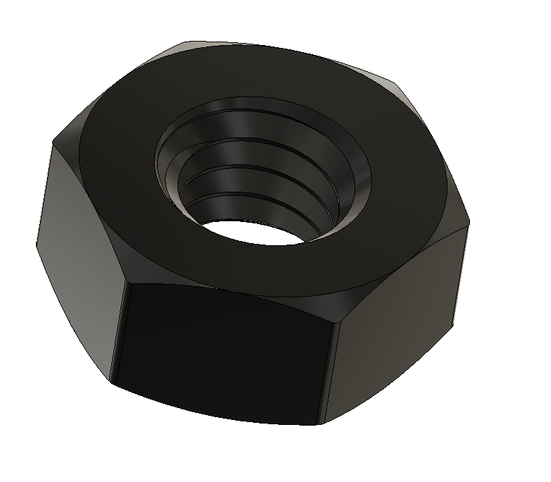 M4 Hex Nut by Chris Erno | Download free STL model | Printables.com