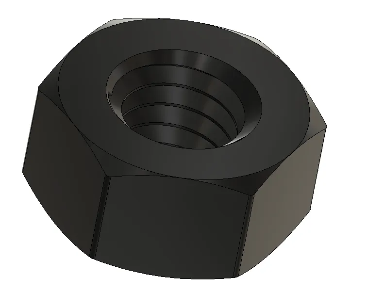 M6 Hex Nut by Chris Erno | Download free STL model | Printables.com