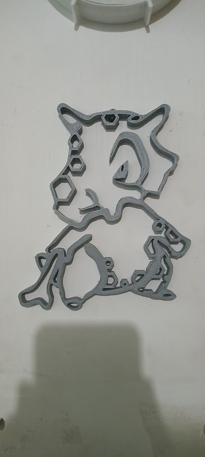 Cubone Wall Art by Ori | Download free STL model | Printables.com