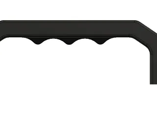 Pull Handle 5 1/2" Spacing by Chris Erno | Download free STL model ...