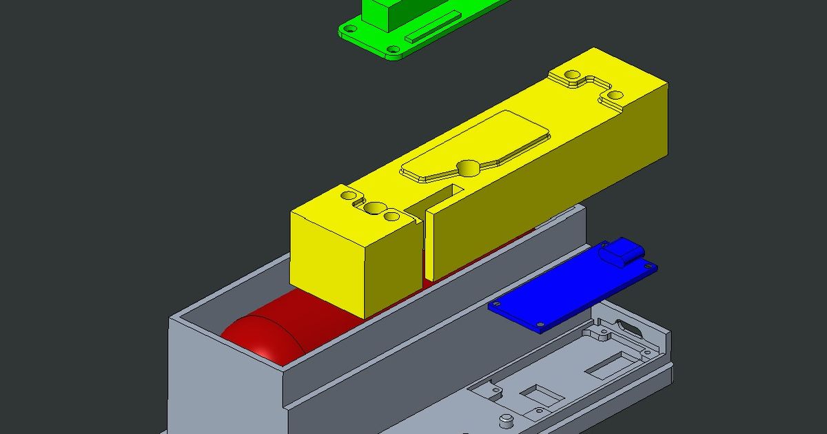 Arduino Nano Weighted Analog Slider Assembly by 3D Nate | Download free ...