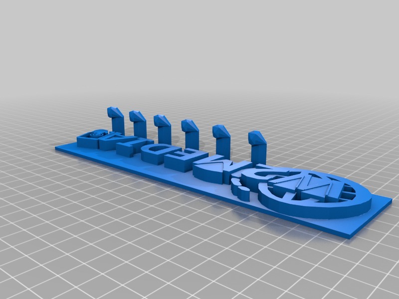 Wall Mountable Key Holder by w2media | Download free STL model ...