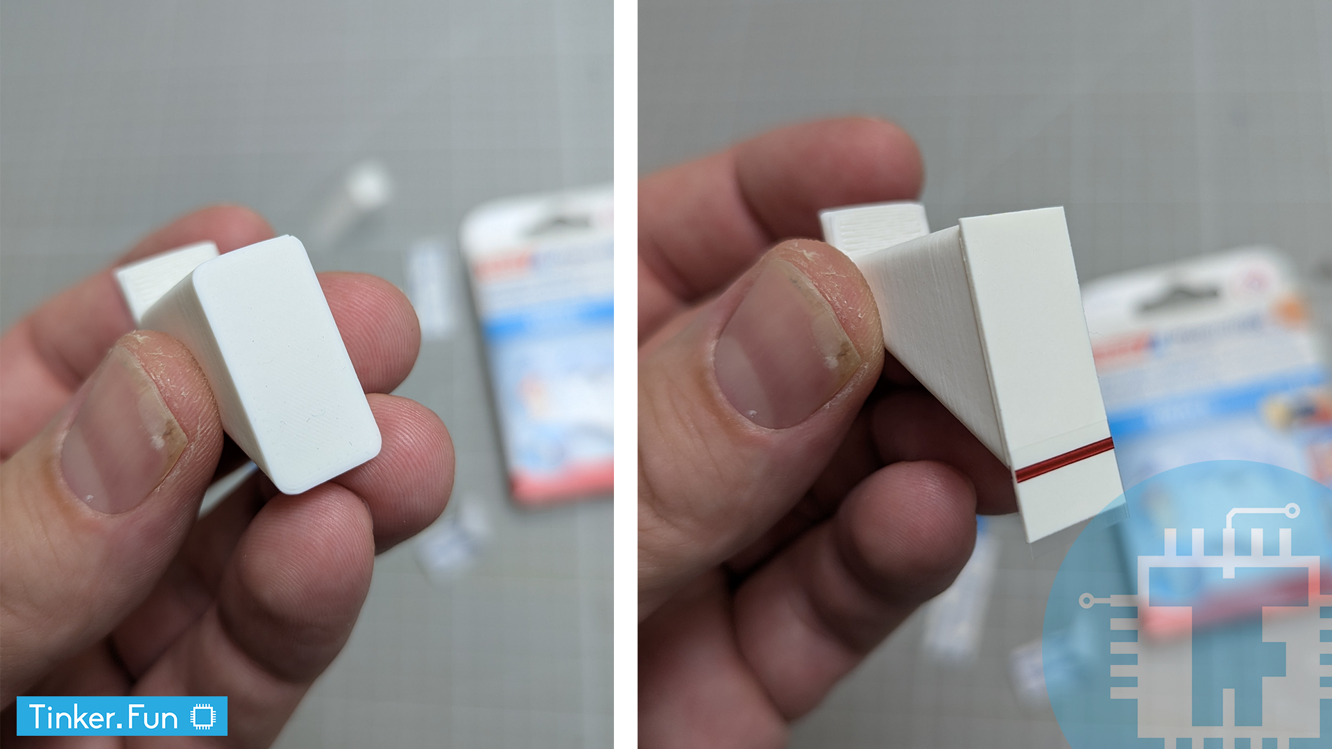 Cap Holder with tesa Powerstrips by Tinker.Fun | Download free STL ...