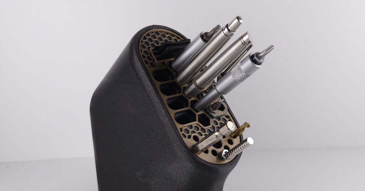 Slant Stand (desk organizer) by SMACKMAX_ | Printables Store