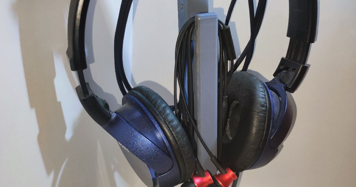 HeadSet by Luis | Download free STL model | Printables.com