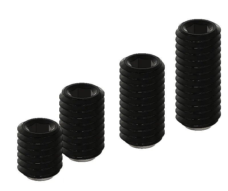 M5 Set Screws Set of 4 by Chris Erno | Download free STL model ...